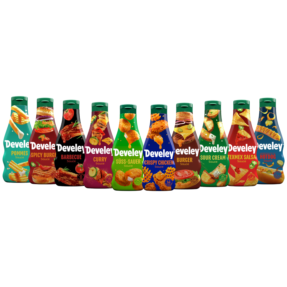 Develey products: Discover mustard, sauces and more