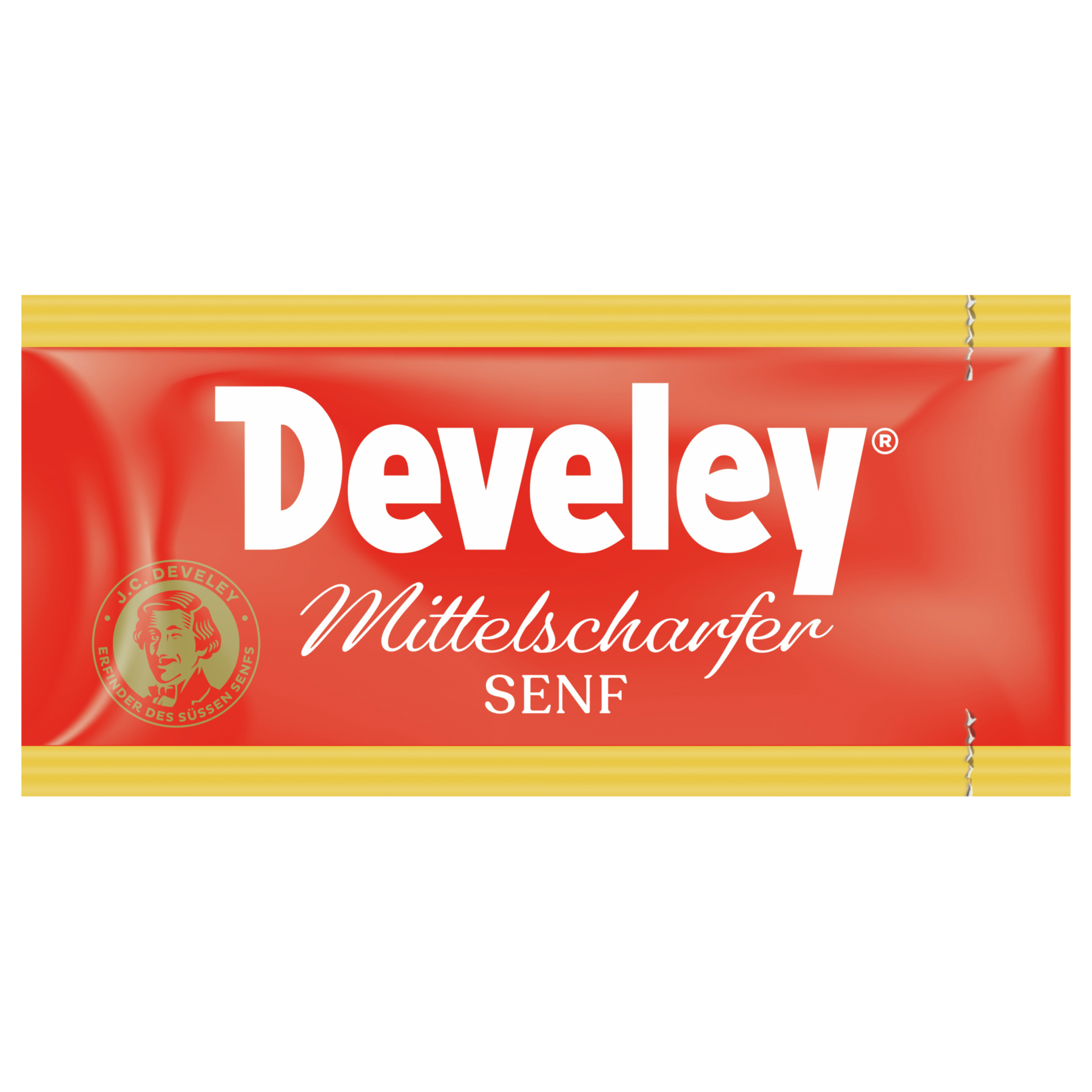 Develey Mittelscharfer Senf im Portionsbeutel 200x 15 ml kaufen