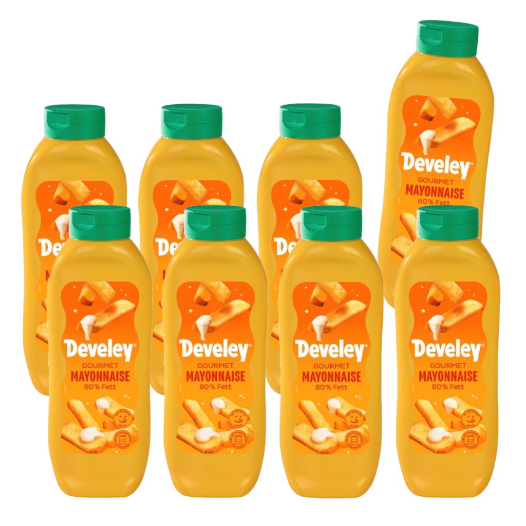 Buy Develey Gourmet Mayonnaise 8x 875ml