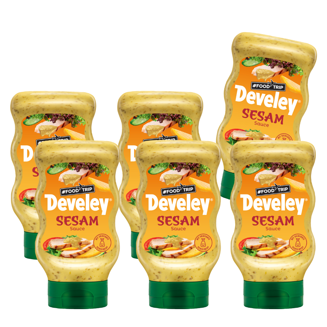 Develey Sesam Sauce 300 ml im 6er Vorteils-Set kaufen!