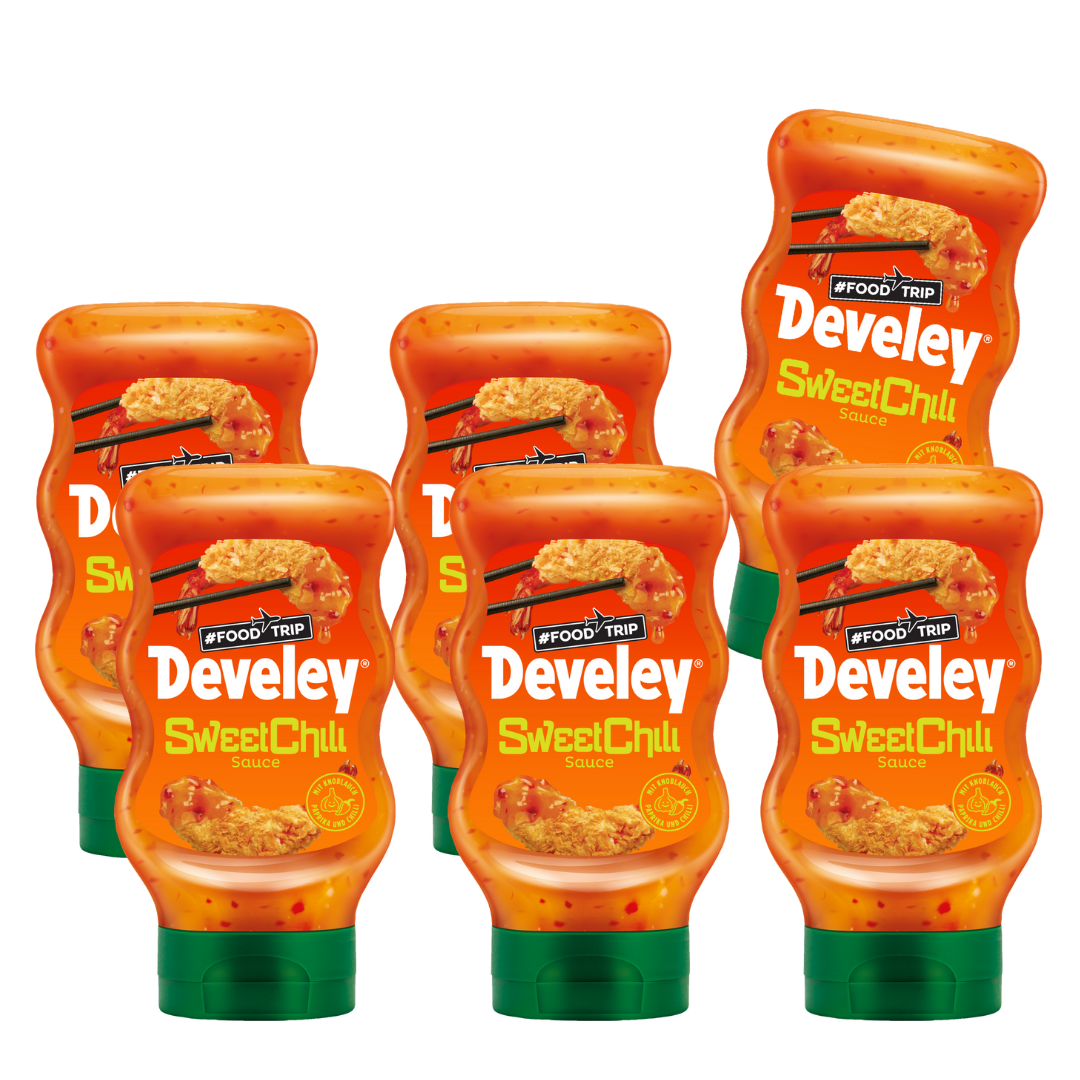 Develey Sweet Chili Sauce 300 ml im 6er Vorteils-Set kaufen!
