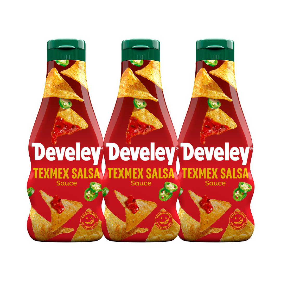 Buy Develey Tex Mex Salsa Sauce 250ml set of 3